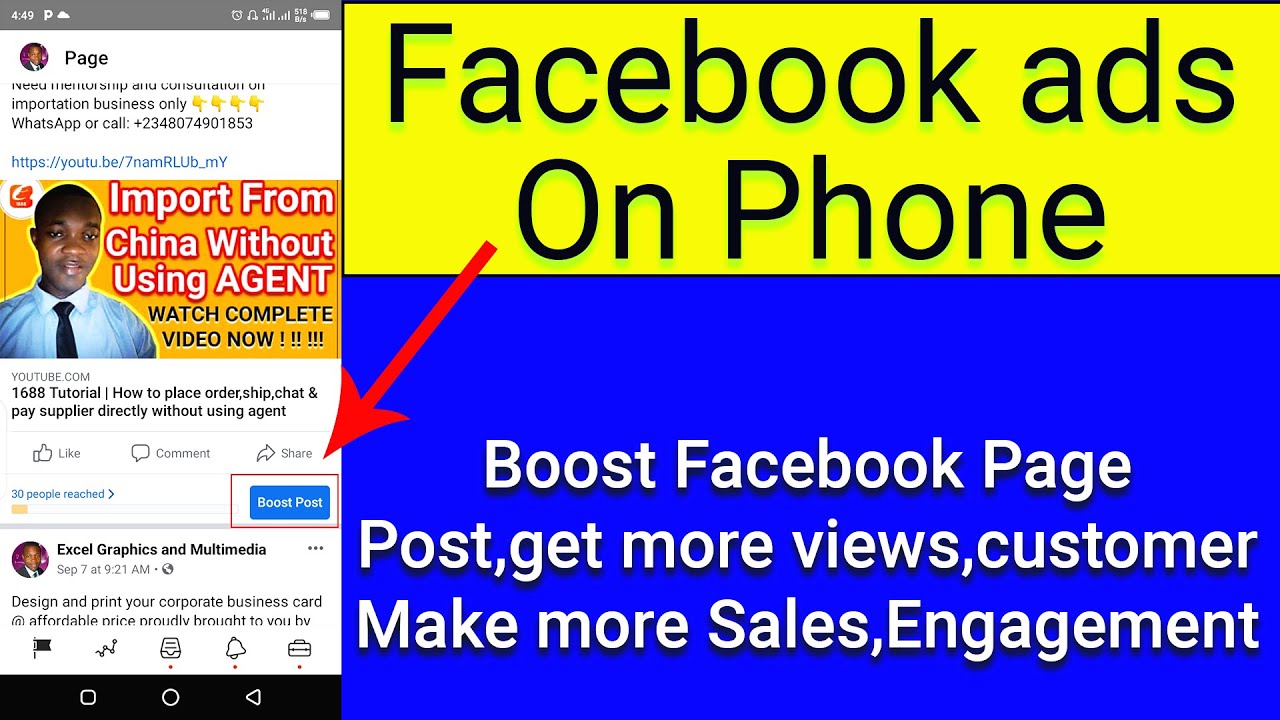 How to boost your Facebook page post,get more views,sales & engagements ...