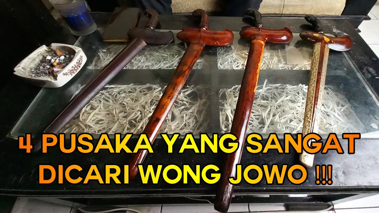 PUSAKA SAKTI TANAH JAWA | 4 KERIS JAWA PALING DICARI - YouTube