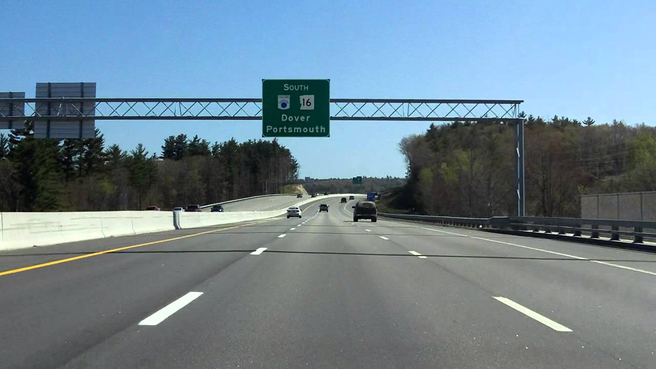 Spaulding Turnpike (Exits 16 to 9) southbound - YouTube