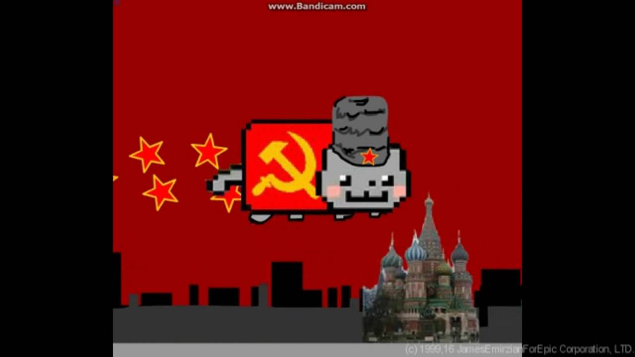 Scary Pop Up Nyan Cat In 10 Minutes Screamer - Nyan Cat Soviet National ...