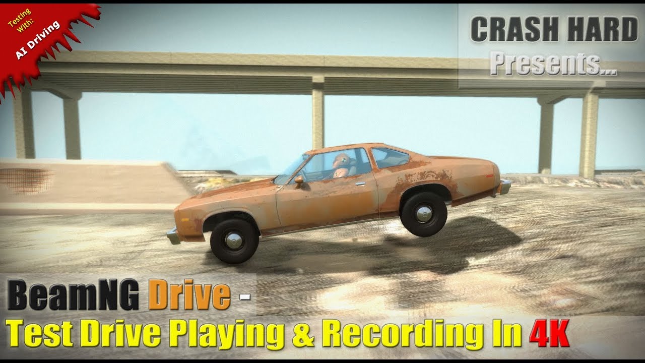 BeamNG Drive - Test Drive Playing & Recording In 4K - YouTube