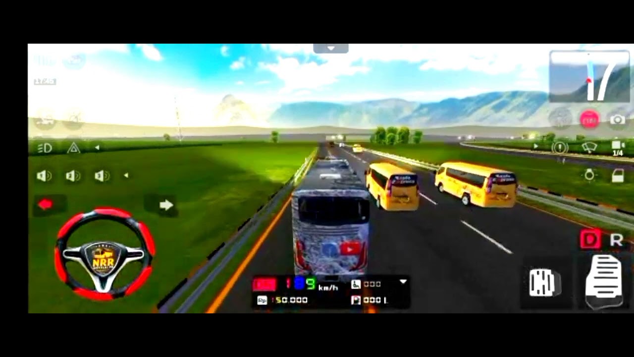 City Ride || Race || Bus Drive || Music || Bus Simulator Indonesia ||Entertainment || @DriverX ...