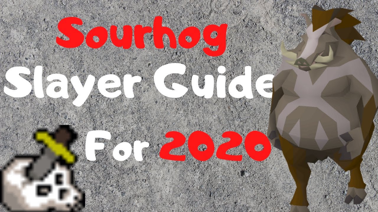 Sourhog Slayer Task 2007 [OSRS] - YouTube
