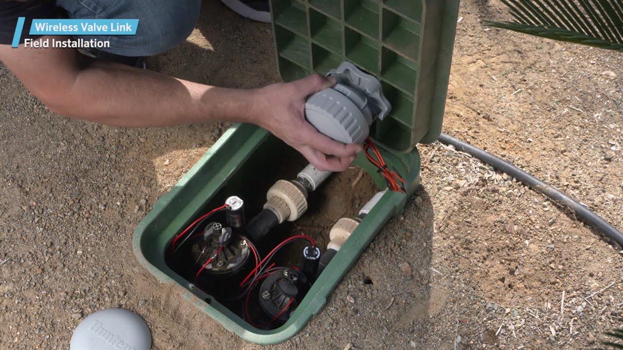 Hunter Wireless Valve Link: WVL Field Installation (7 of 12) - YouTube