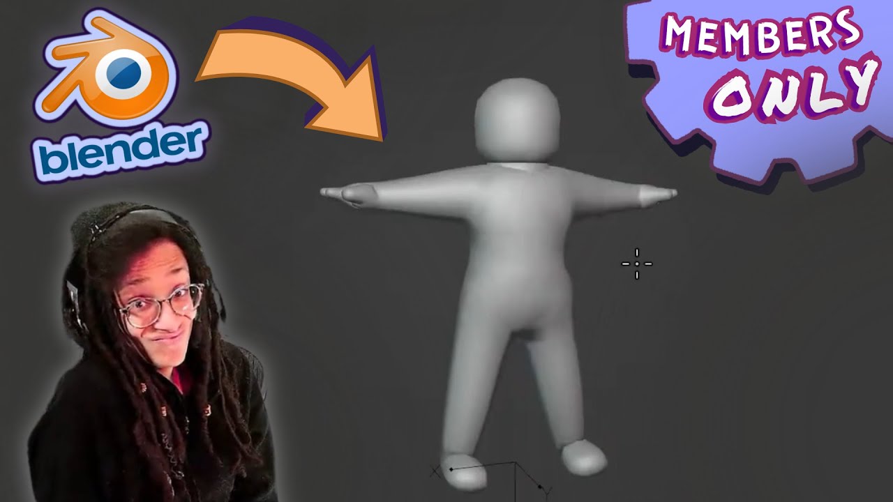 Making a Human NPC in Blender - YouTube