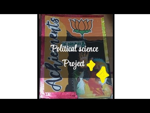 Class- 12; Political Science Project file; Achievements of NDA III & IV ...