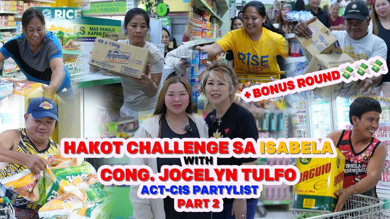 HAKOT QUEEN GOES TO ISABELA WITH CONG. JOCELYN TULFO OF ACT-CIS ...