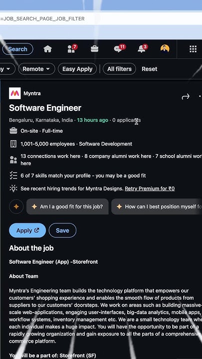 Be Smart with LinkedIn🤩#tech #technical#reels #softwaredeveloper #softwareengineer #college ...