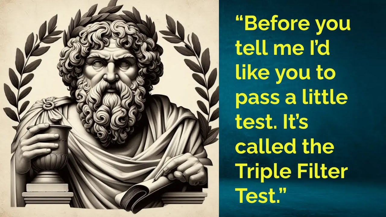 Socrates on Gossip and Fake News| Fact check. #socrates #storytime ...