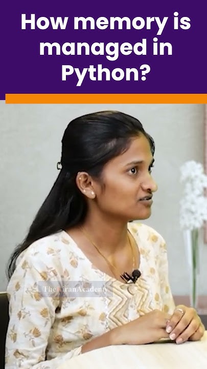 Python Interview Question | How Memory Is Managed In Python? | #shorts #kiransir - YouTube