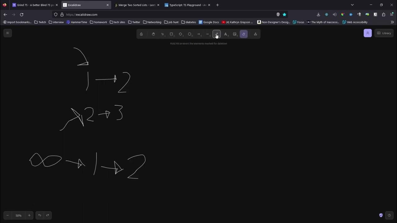 Merge Two Sorted Lists TypeScript VOD Grind 75 Day 3 YouTube merge-two-sorted-lists-typescript-vod-grind-75-day-3-youtube