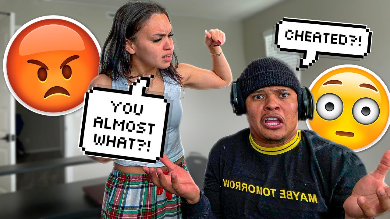 TELLING GIRLFRIEND I ALMOST CHEATED PRANK! *VLOGMAS DAY 16* - YouTube