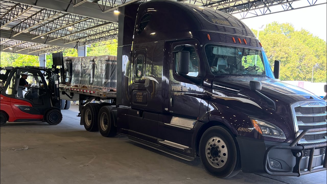 Prime inc flatbed trucking #34. 2nd to last video with my truck😢 - YouTube