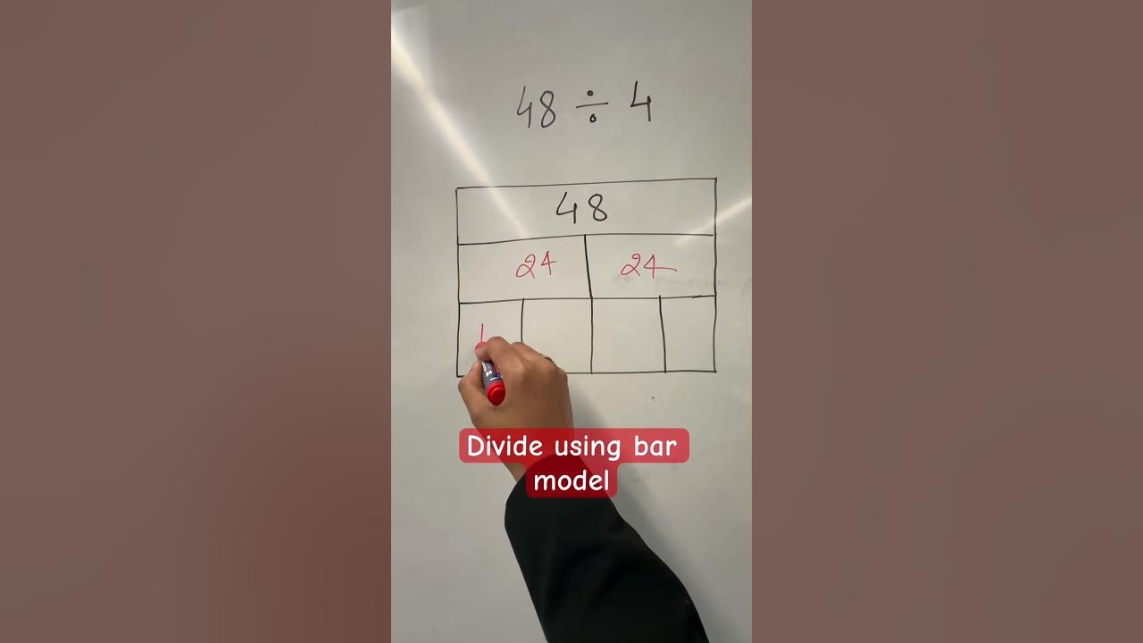 Division using bar model #maths #mathematics #dyscalculia #education # ...