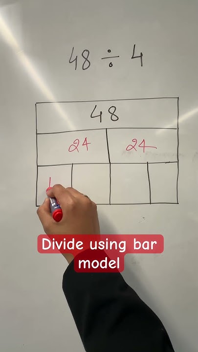 Division using bar model #maths #mathematics #dyscalculia #education # ...