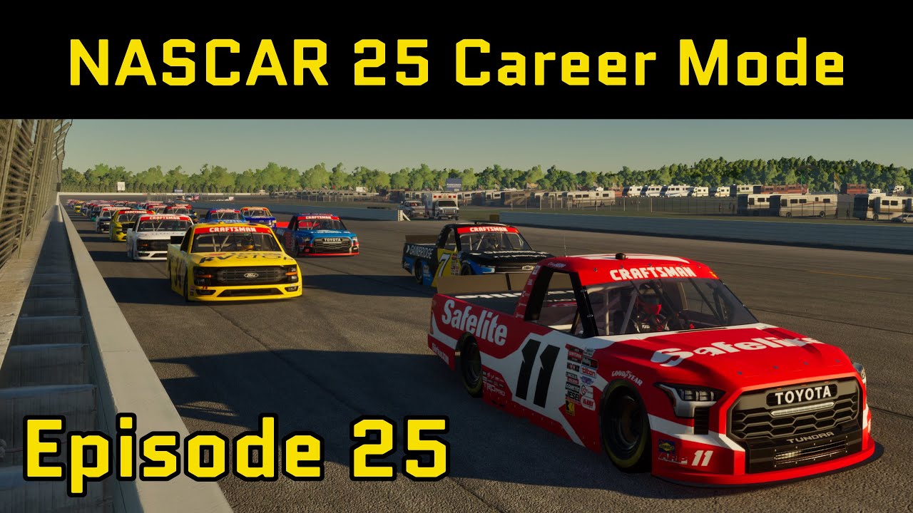 NASCAR 25 Career Mode: The Tricky Triangle - YouTube