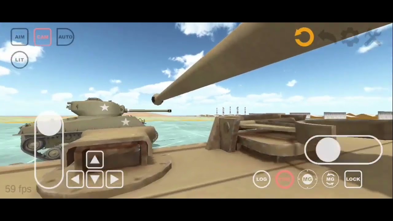 get shot at in a panzer in Tank Physics Mobile - YouTube