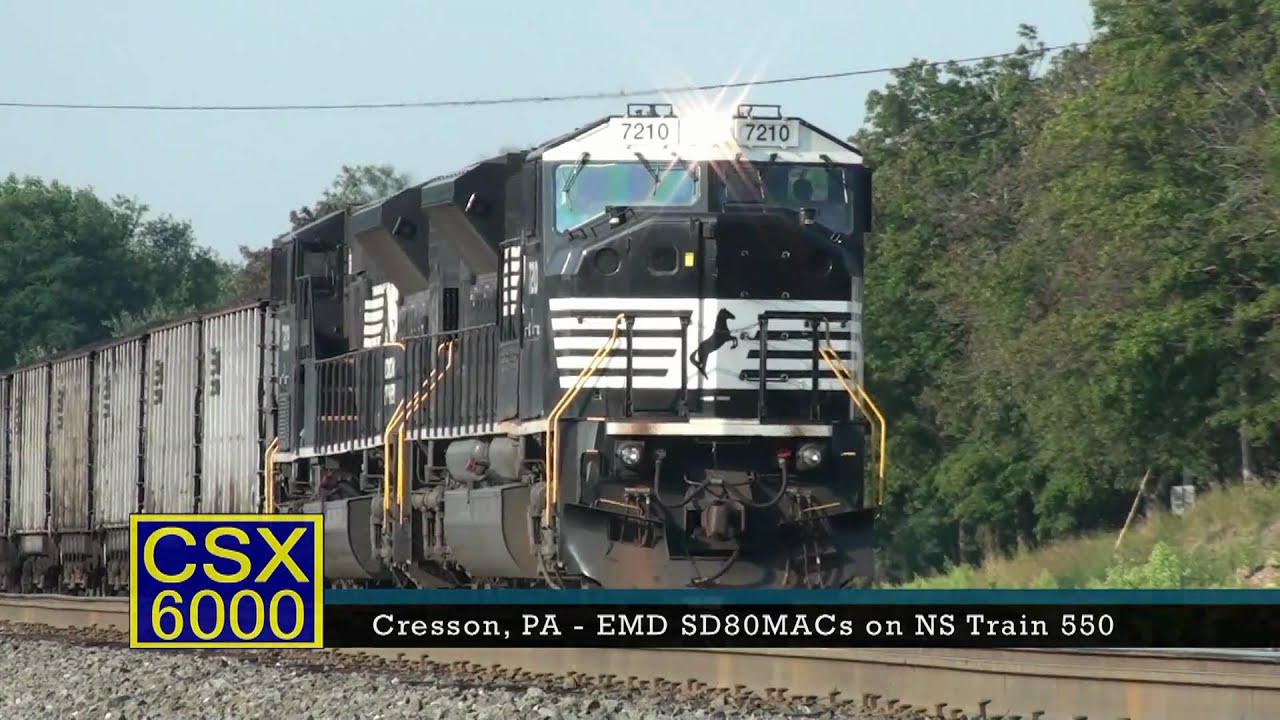 The Big SD80MAC! - YouTube