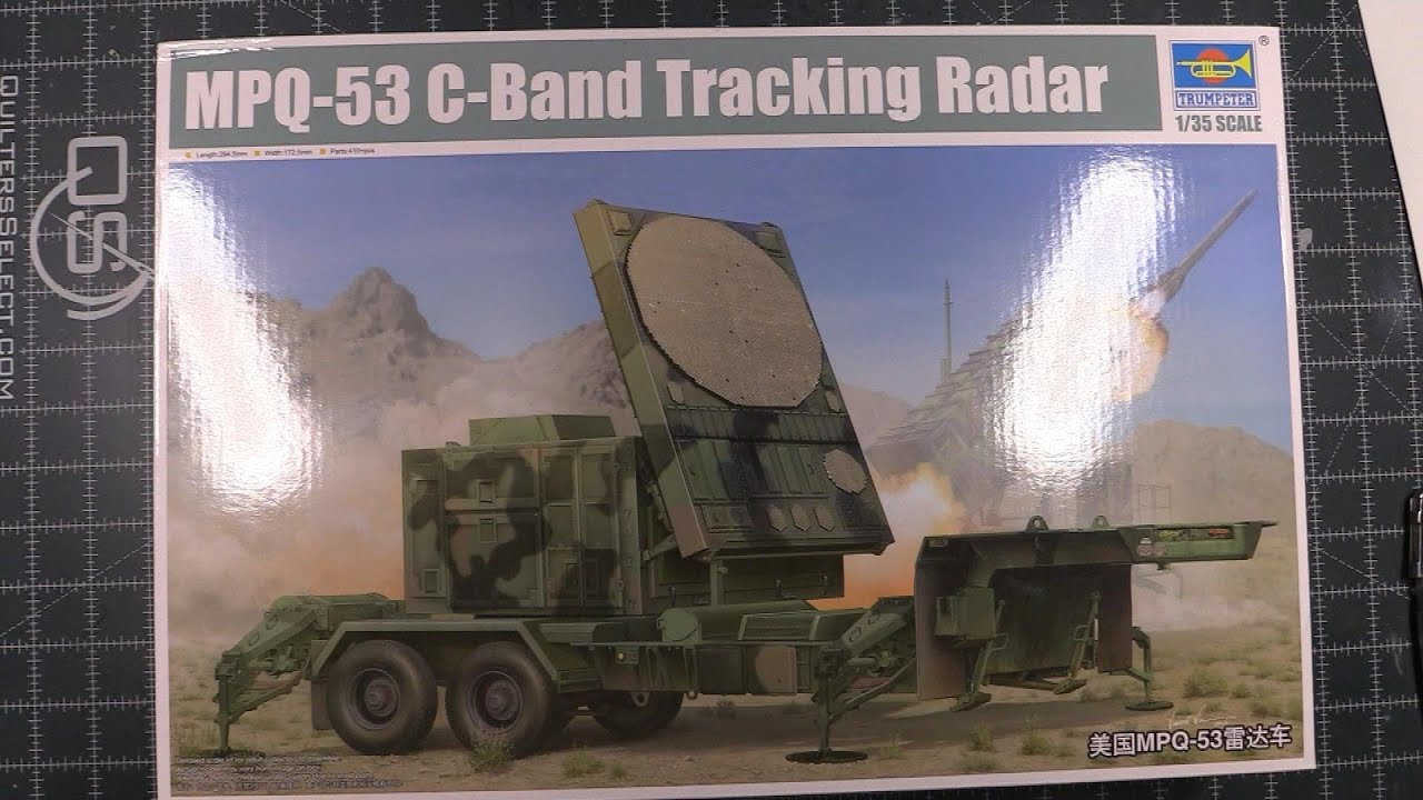 Trumpeter 1-35 MPQ-53 C-Band Tracking Radar - YouTube