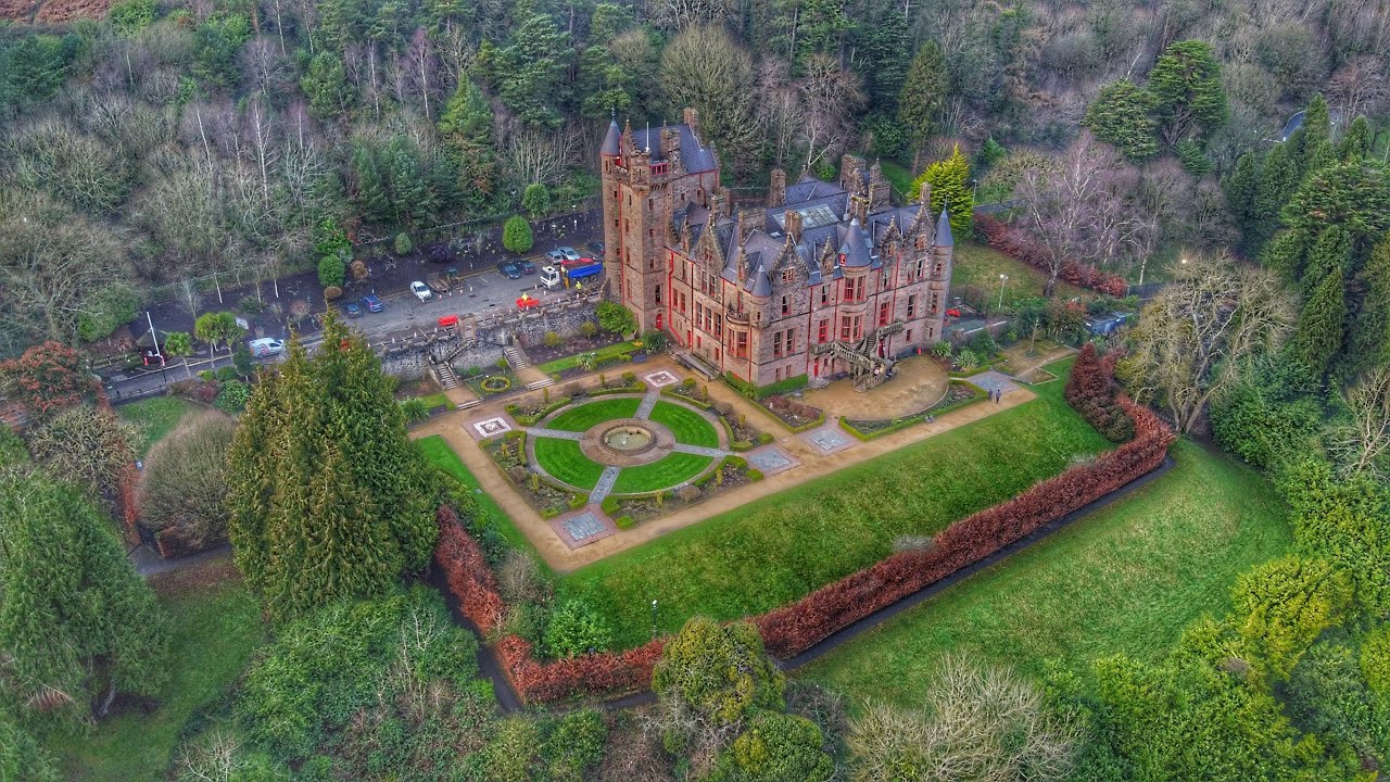 The Best Shots Belfast Castle From Drone Mavic Mini - YouTube