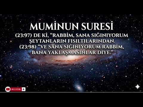 SON AHİT SURE 23 EL MUMİNUN-İMANLILAR(ARAPÇA-TÜRKÇE)