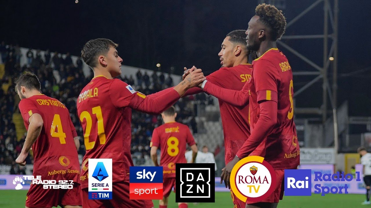 Spezia 0-2 Roma - Highlights Serie A, Nisii TeleRadioStereo, SKY, DAZN ...