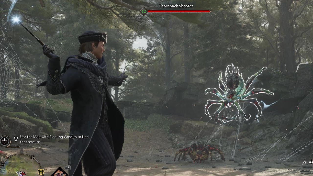 Hogwarts Legacy - Spiders In The Forbidden Forest - YouTube