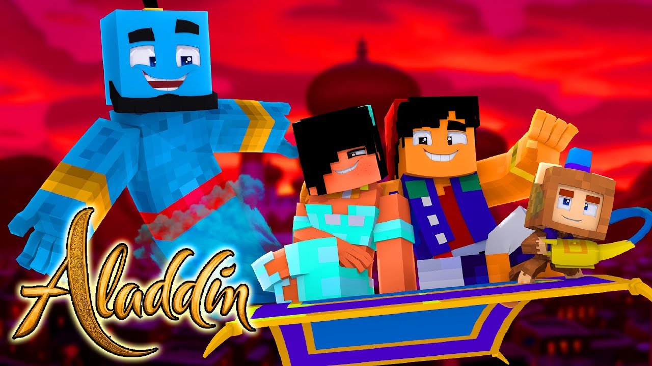 Aladdin E A Lâmpada Maravilhosa! Minecraft Map