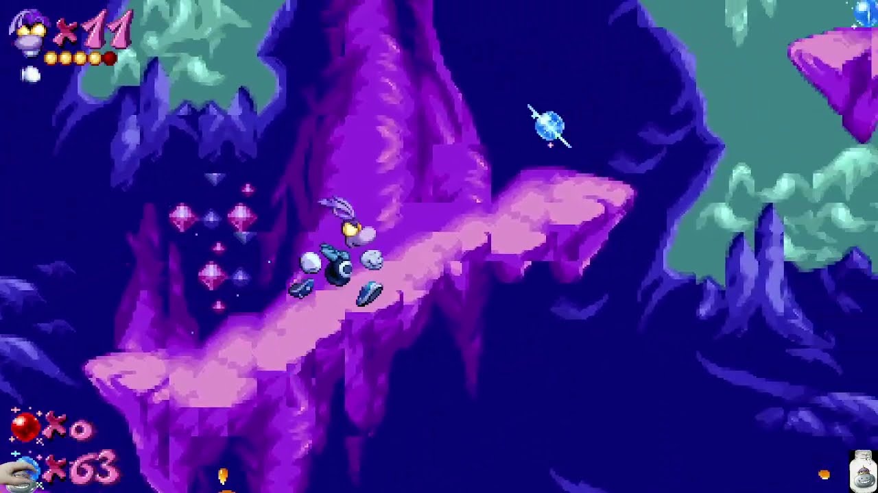 Rayman Redesigner : GBC ReDesigned - Fiery Depths by : Mortamon Saturn ...