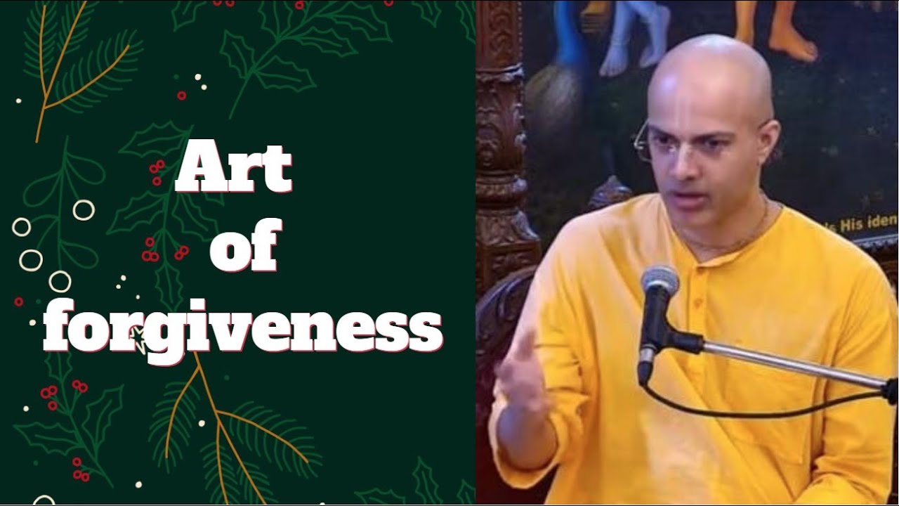 H.G. Akinchan Krishna Prabhu | Art of forgiveness | ISKCON Chowpatty ...