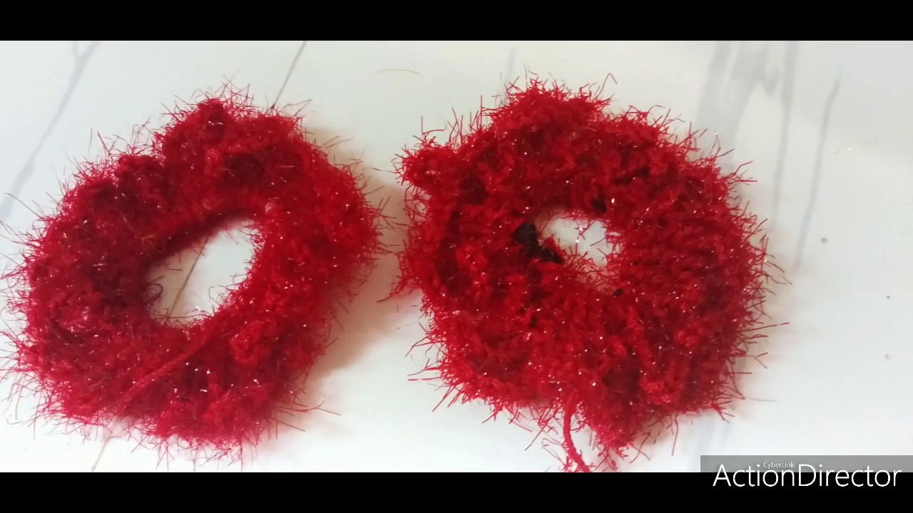 Woolen hair band - YouTube