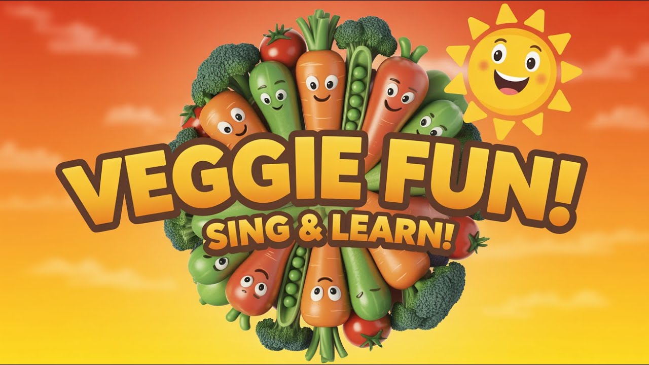 Nursery Rhymes English | Fun Vegetable Song for Toddlers Learning ...