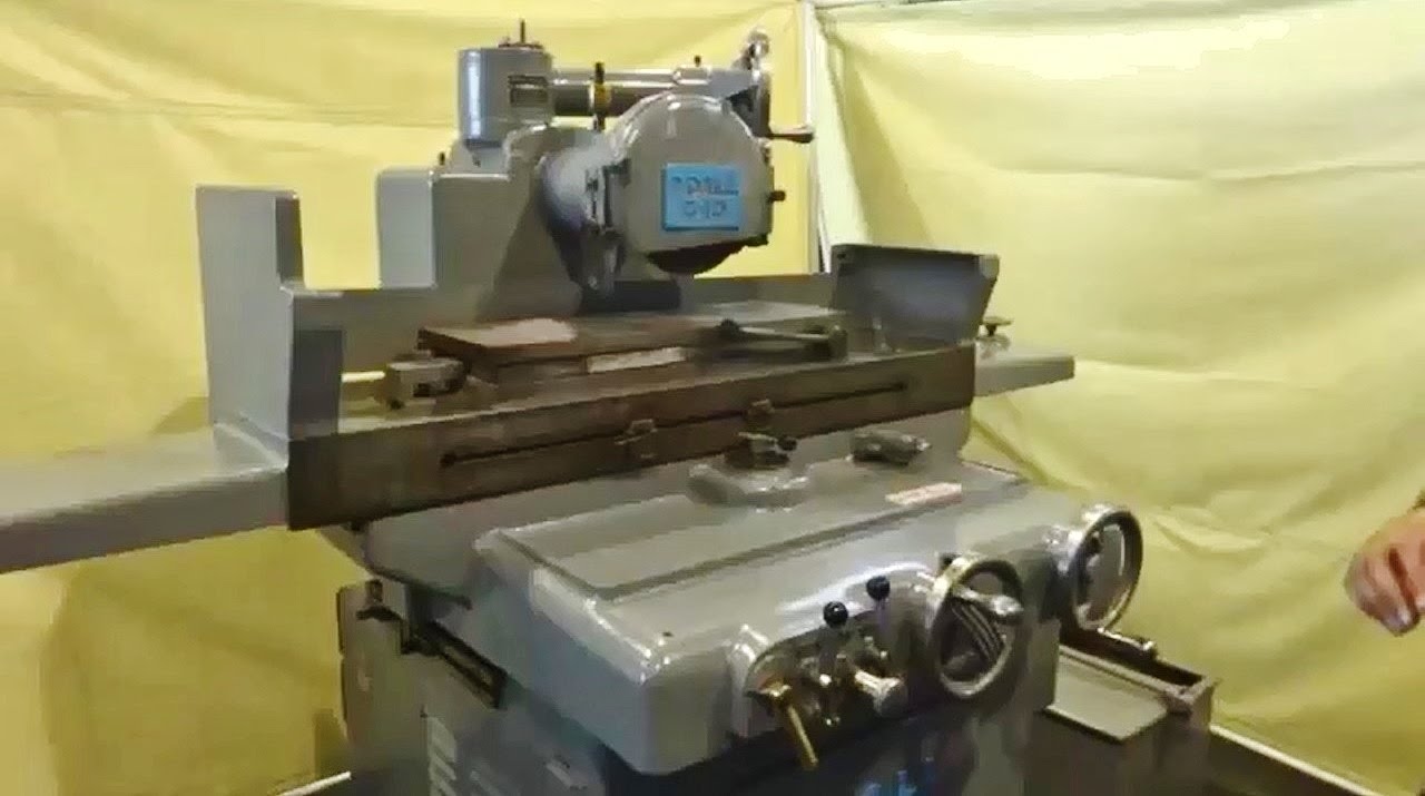 DOALL 8" x 24" Surface Grinder - YouTube