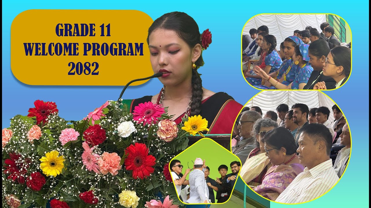 Grade 11 Welcome Program 2082 - YouTube