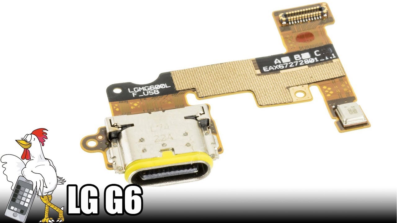 Guía del LG G6: Cambiar conector de carga y micrófono inferior - YouTube