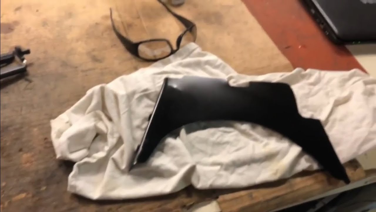 Yamaha Super Ténéré dash panel build - YouTube