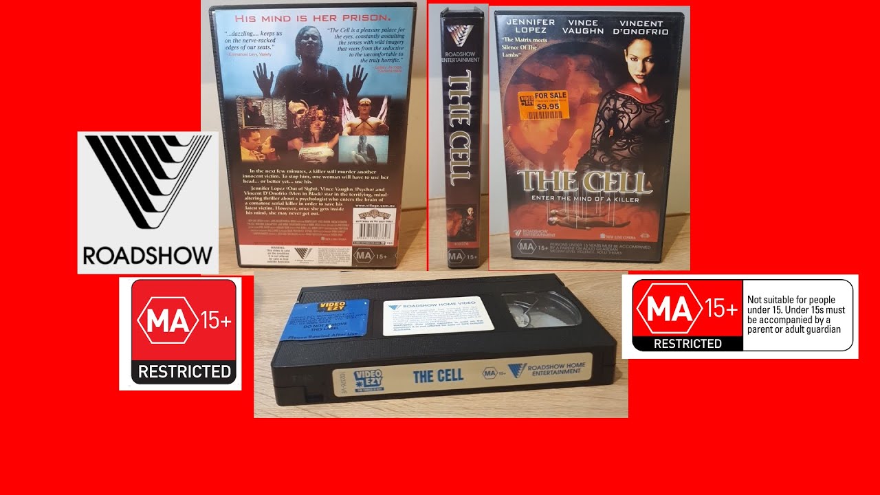 Opening to the cell vhs Australia roadshow ex-rental retail edition ...