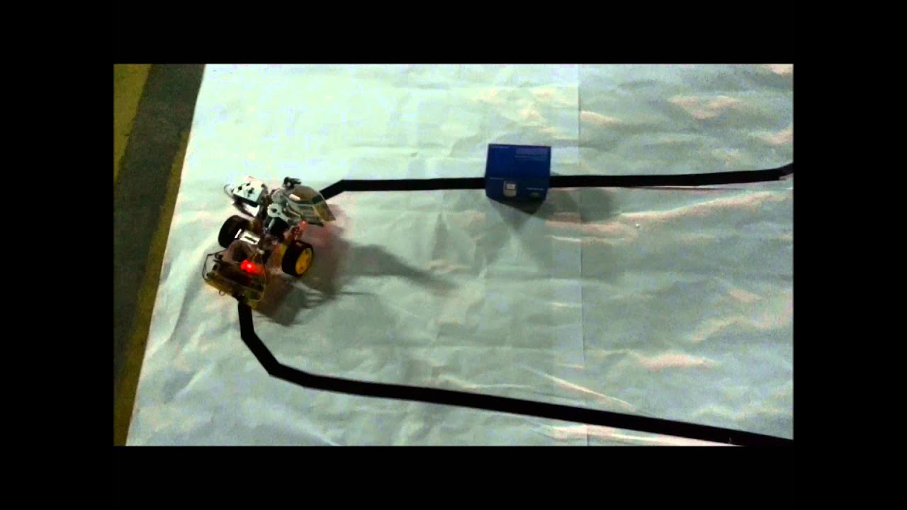 Load Carrying Robot : [Grip & Release Load + Line Following + Obstacle ...
