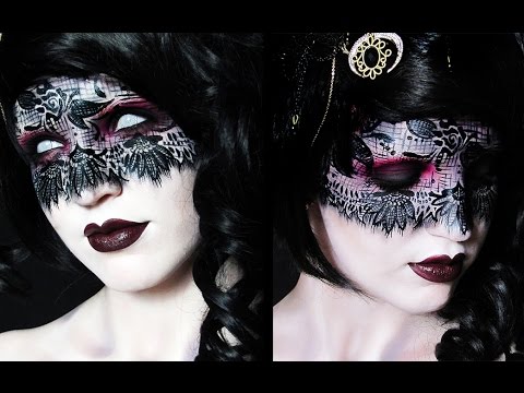 Blind Seer | Makeup Tutorial | Lace Mask - YouTube