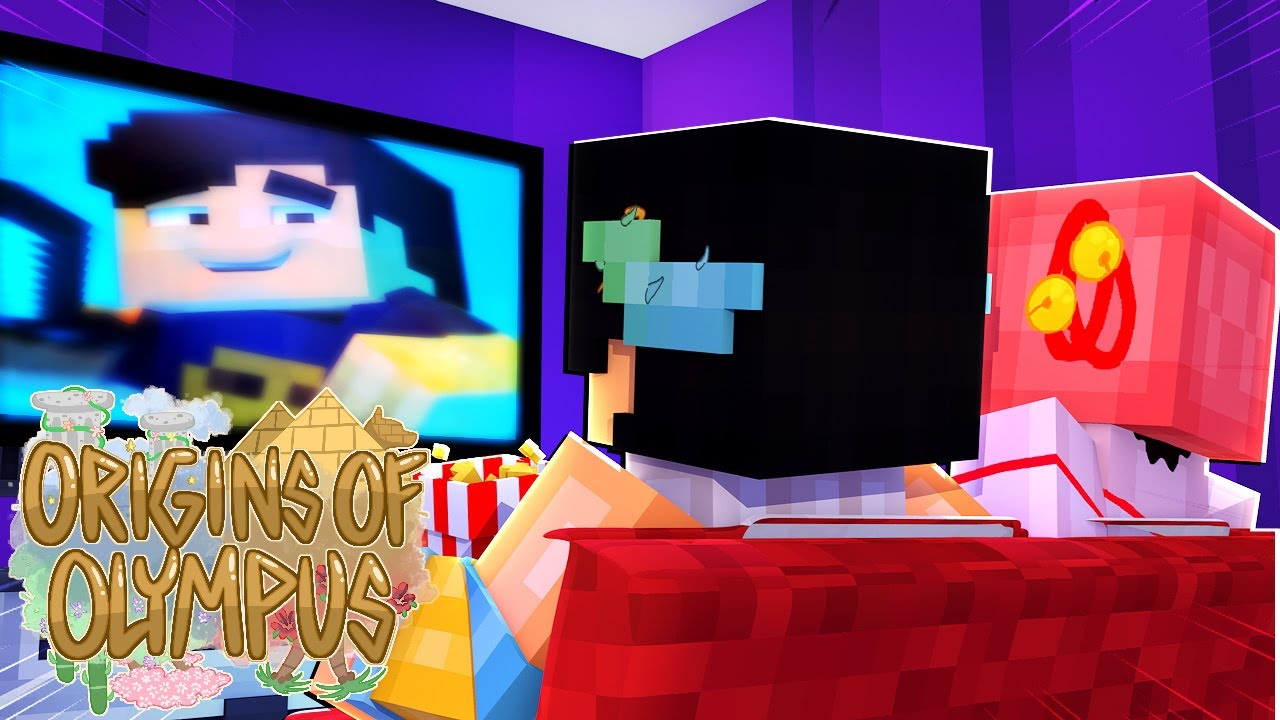 Movie Night With Momiji | Minecraft ORIGINS OF OLYMPUS | (Percy Jackson ...