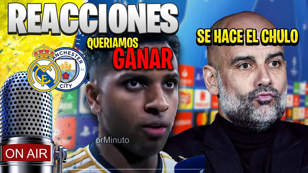 GUARDIOLA y su "RECADO" a florentino ¡CUIDEN SU CESPED! 🚨 Reacciones ...