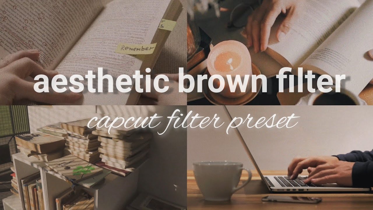 How to edit aesthetic BROWN FILTER on your video using phone || 2021 ...