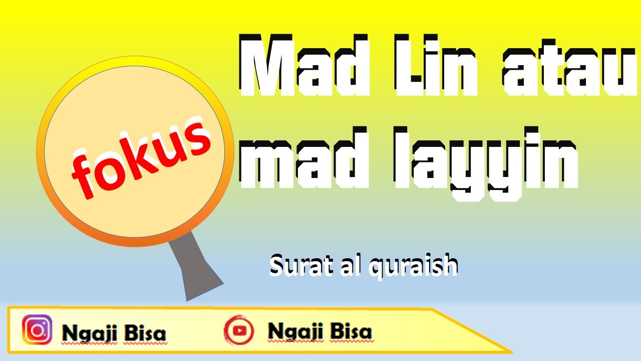 028 - praktek baca juz 30 - Fokus mad Lin / Mad Layyin I Ilmu Tajwid ...