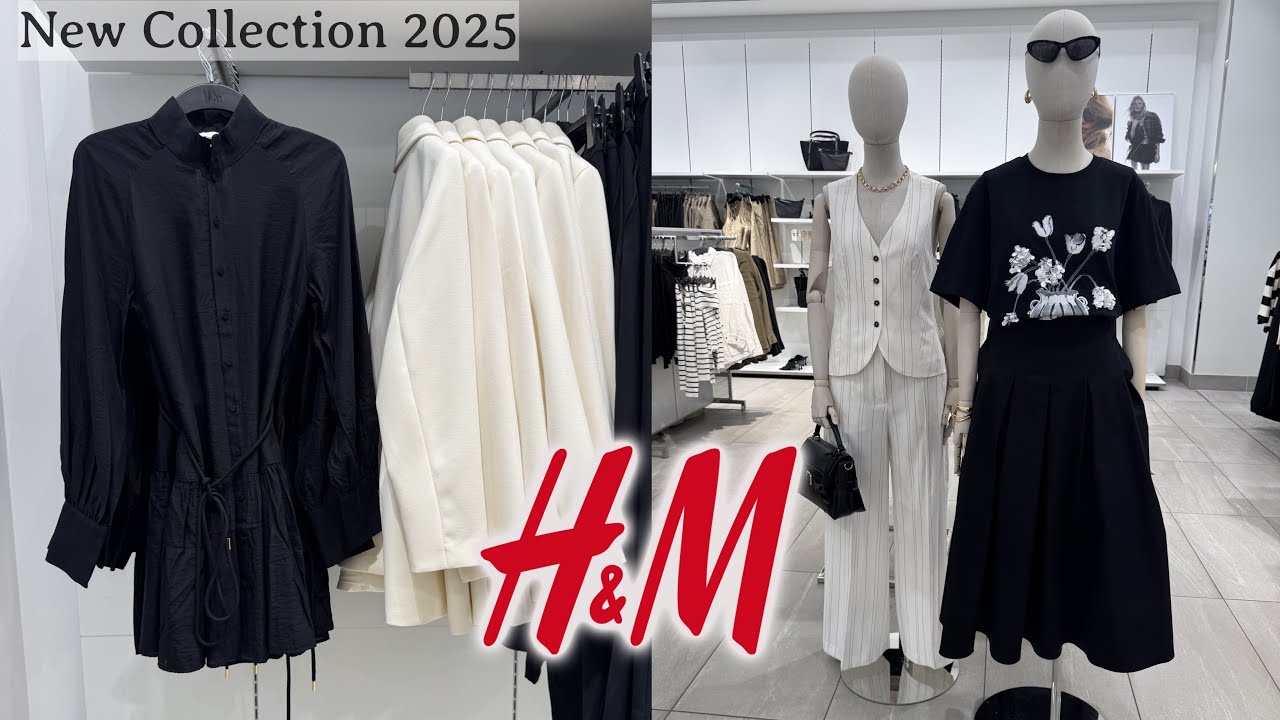 H&M NEW WOMEN’S💘SPRING COLLECTION 2025 / NEW IN H&M HAUL 2025🎋 - YouTube