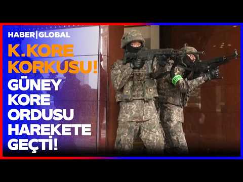 SEUL'DA HAREKETLİ ANLAR! G. Kore Birlikleri Kuzey Kore'ye Karşı Harekete Geçti!