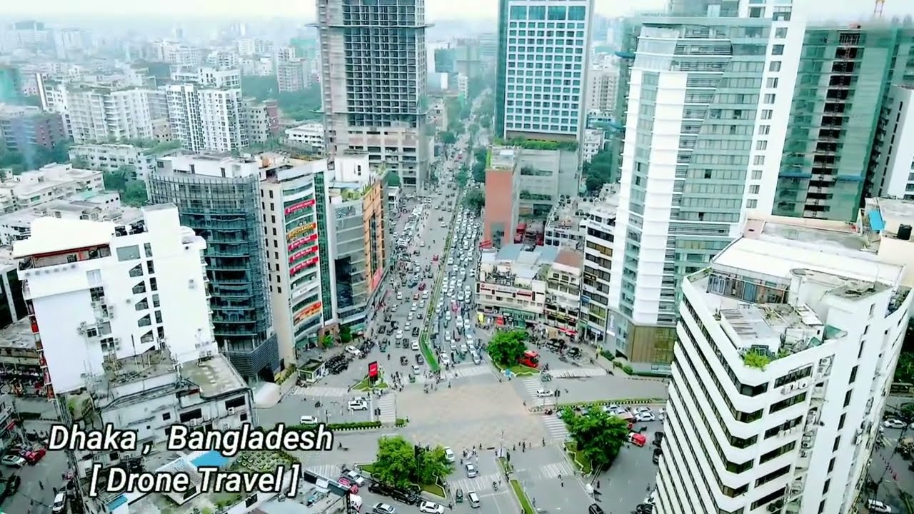 The Megical City Of Bangladesh 🇧🇩 | Dhaka City in Birds Eye | #dhaka # ...