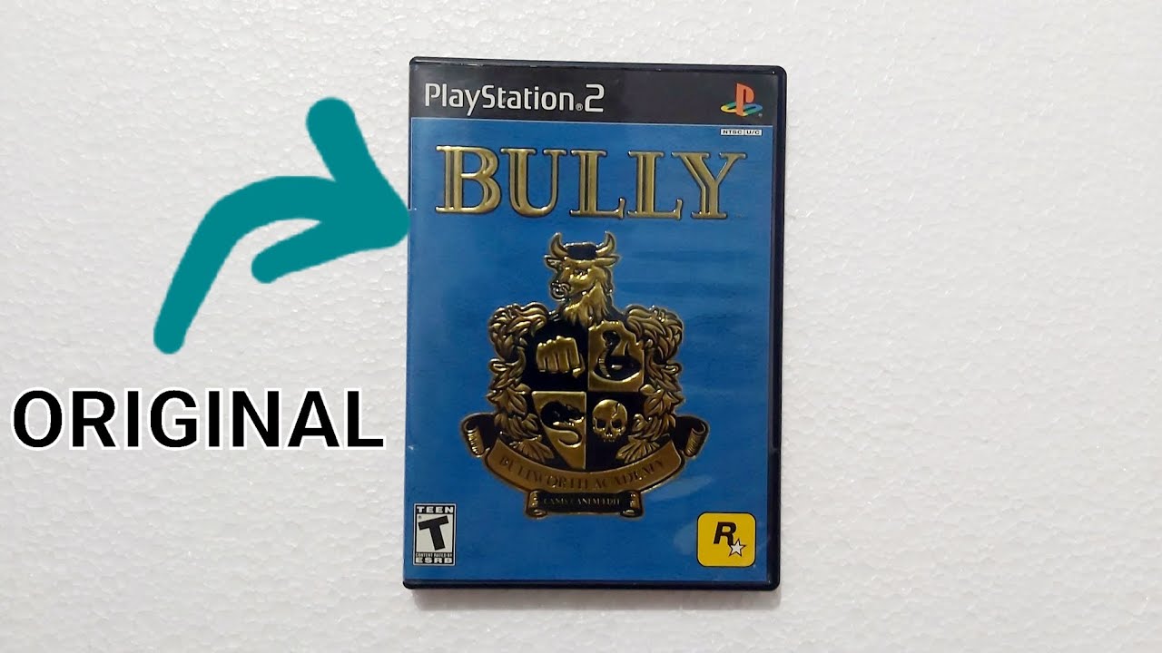 BULLY PS2 Original Unboxing - YouTube