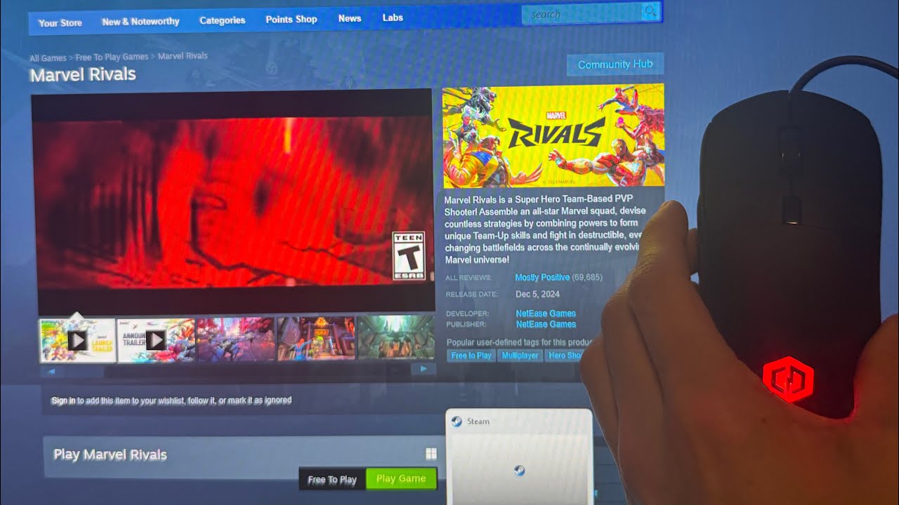 PC: How to Download Marvel Rivals on Steam Tutorial! (Easy Guide) - YouTube