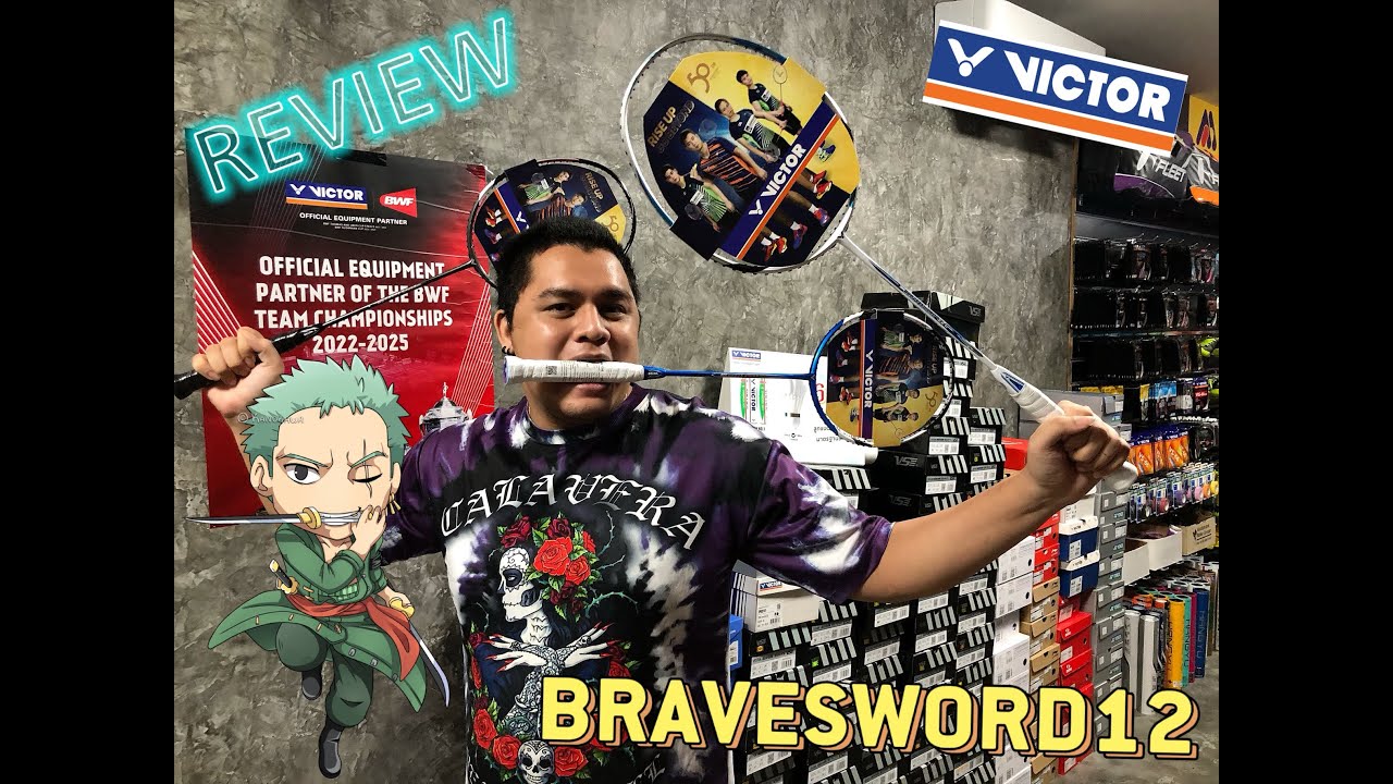 รีวิว Victor Brave Sword 12 (BS12) - YouTube
