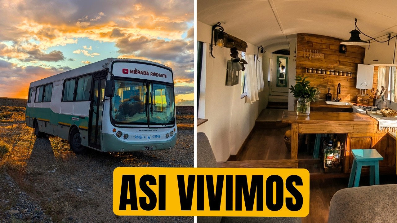 Bus Tour | MOTORHOME Argentina 🚐 | Así vivimos viajando en una casa ...